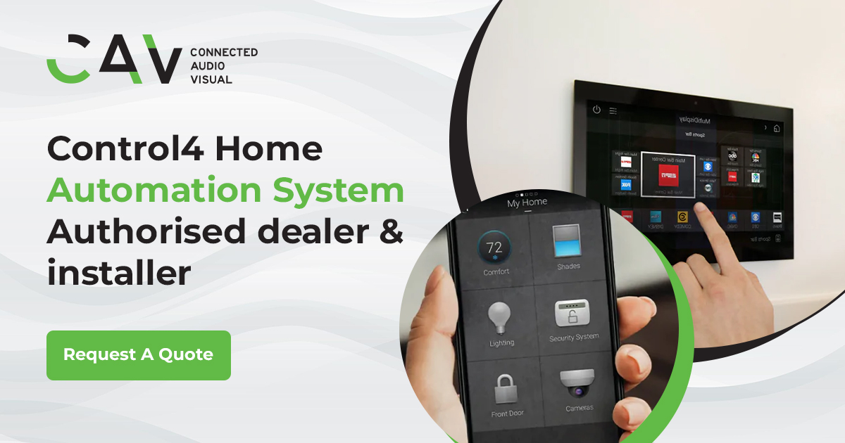 Control4 Home Automation Systems Installation | Connected Audio Visual ...