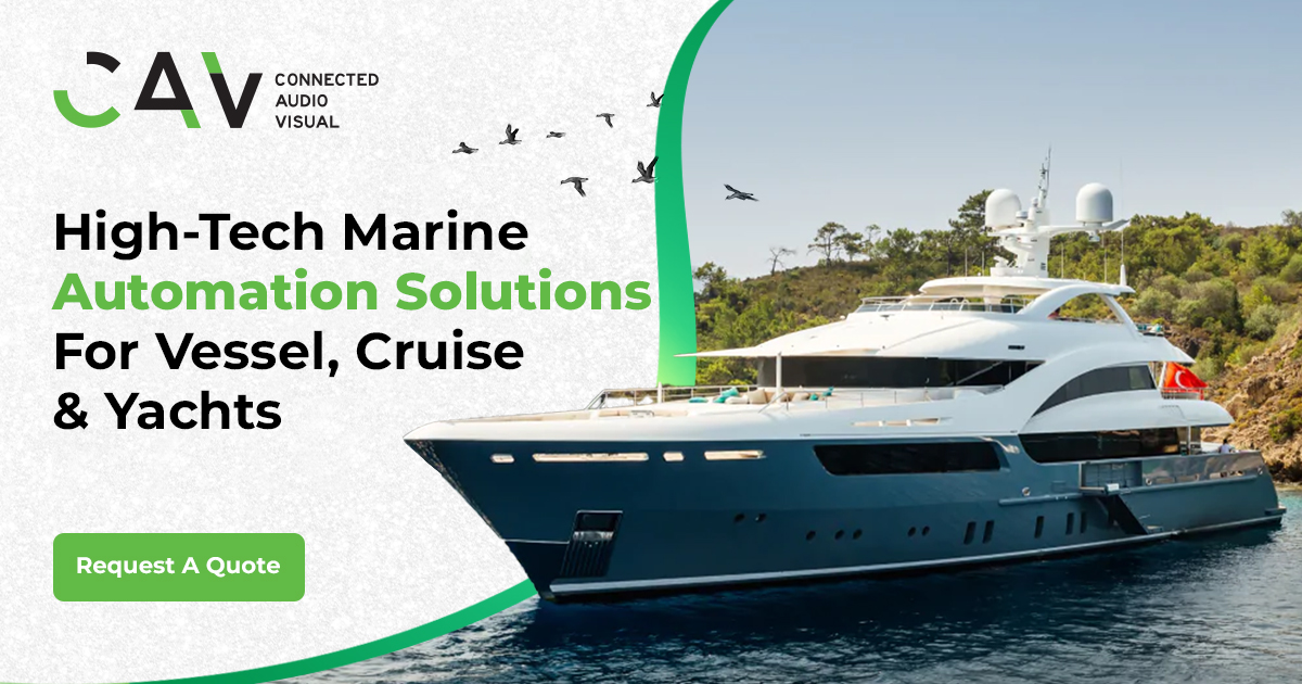 High-Tech Marine Automation & Audio Video Solutions | Connected Audio ...